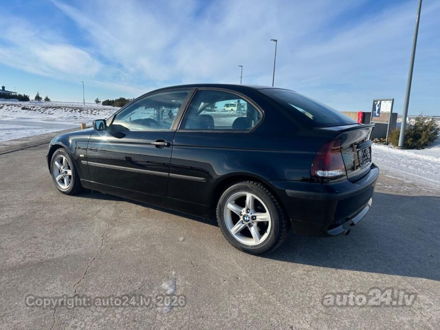 Black BMW 3 Series 2003 in Kuressaare, with an engine capacity of 1.80 L and mileage of 253 thousand km for 3550 €, photo 2 on AUTOMOTO.COM.LV