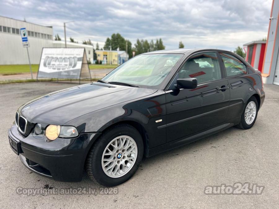 Melns BMW 3 Series 2003 Tartu, ar dzinēja tilpumu 1.80 L un nobraukumu 180 tūkst. km par 2100 €, foto 1 vietnē AUTOMOTO.COM.LV
