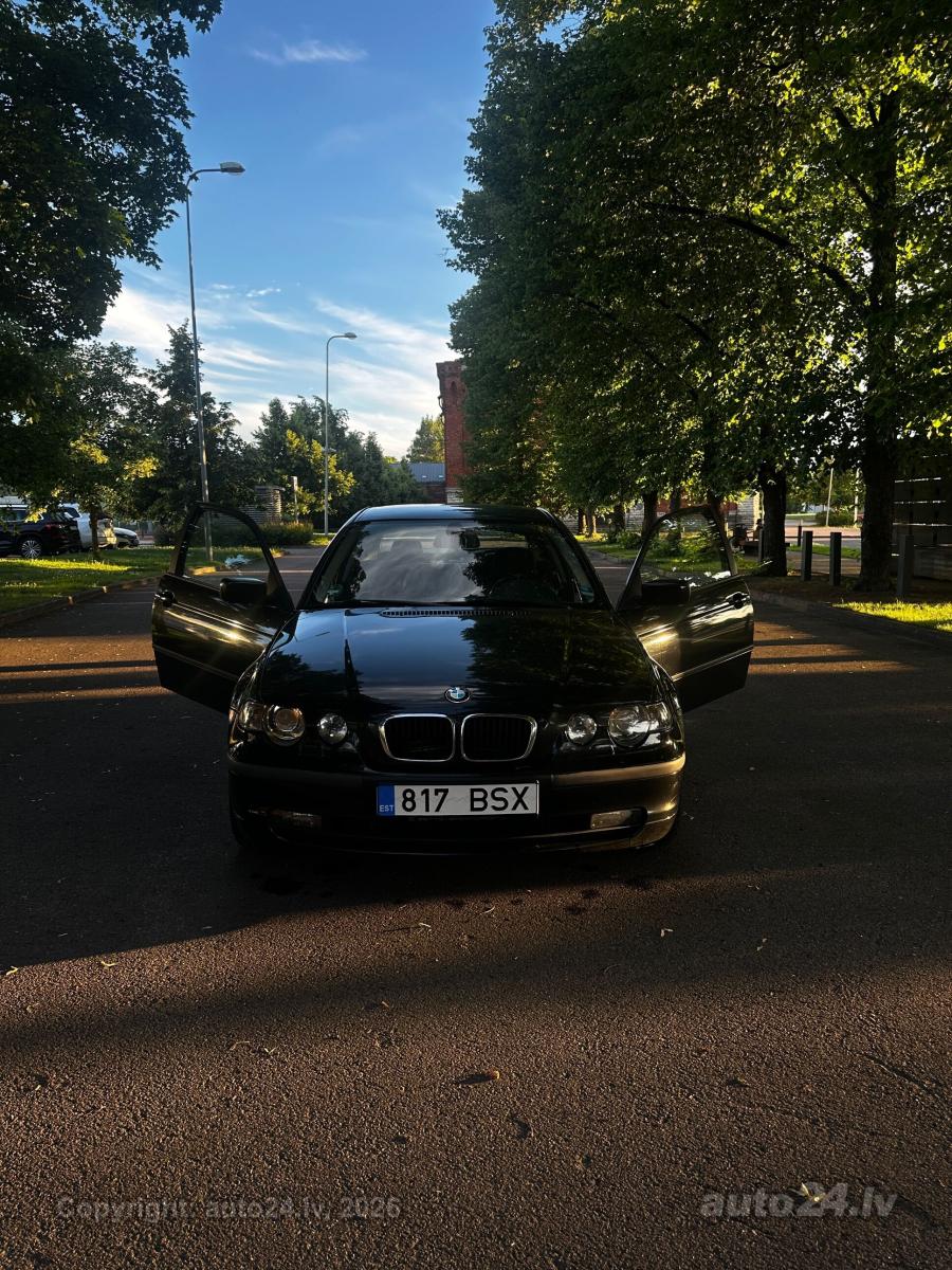 Melns BMW 3 Series 2003 Tallina, ar dzinēja tilpumu 1.80 L un nobraukumu 163 tūkst. km par 2790 €, foto 1 vietnē AUTOMOTO.COM.LV