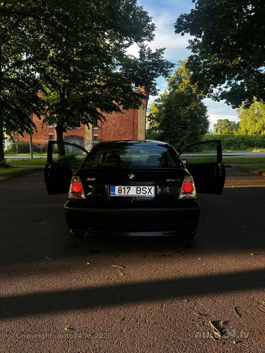 Melns BMW 3 Series 2003 Tallina, ar dzinēja tilpumu 1.80 L un nobraukumu 163 tūkst. km par 2790 €, foto 3 vietnē AUTOMOTO.COM.LV