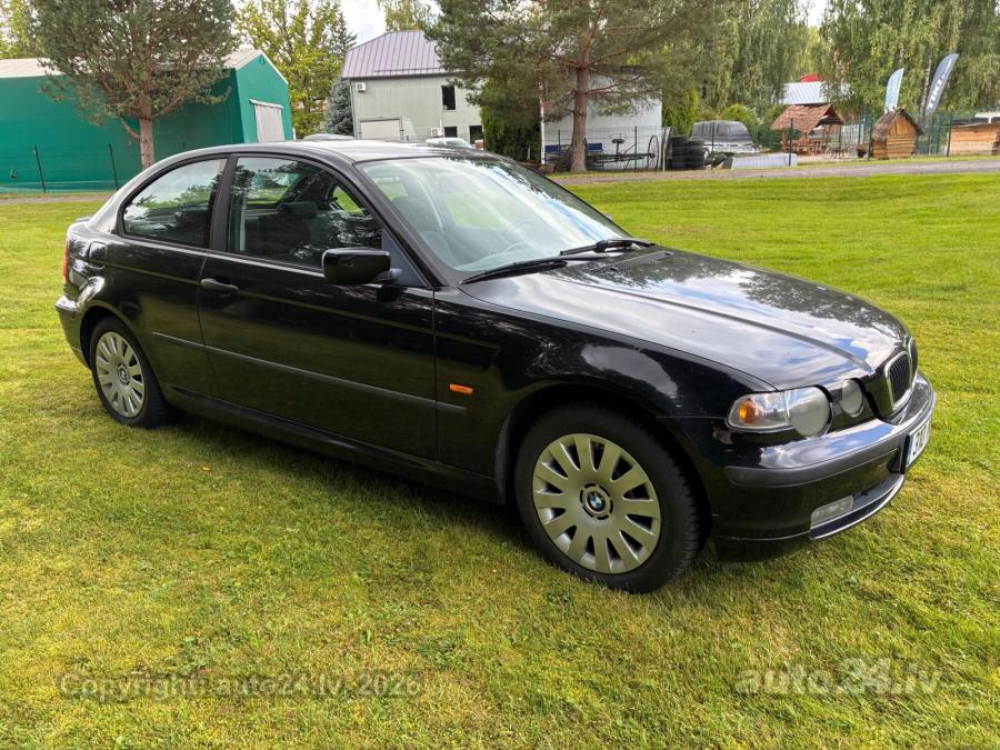 Melns BMW 3 Series 2003 Pelva, ar dzinēja tilpumu 1.80 L un nobraukumu 185 tūkst. km par 2700 €, foto 1 vietnē AUTOMOTO.COM.LV