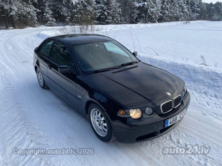 Black BMW 3 Series 2004 in Tallinn, with an engine capacity of 2.50 L and mileage of 348 thousand km for 5500 €, photo 1 on AUTOMOTO.COM.LV