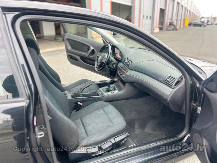 Black BMW 3 Series 2004 in Tartu, with an engine capacity of 0.00 L and mileage of 264 thousand km for 1800 €, photo 12 on AUTOMOTO.COM.LV