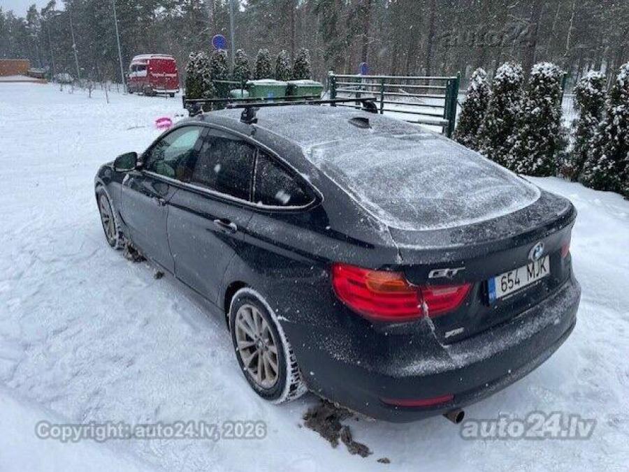 Black BMW 3 Series 2014 in Tallinn, with an engine capacity of 2.00 L and mileage of 223 thousand km for 12500 €, photo 4 on AUTOMOTO.COM.LV
