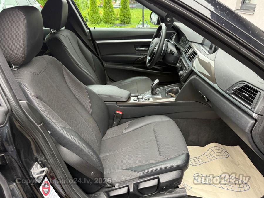Black BMW 3 Series 2015 in Tallinn, with an engine capacity of 2.00 L and mileage of 298 thousand km for 8999 €, photo 14 on AUTOMOTO.COM.LV