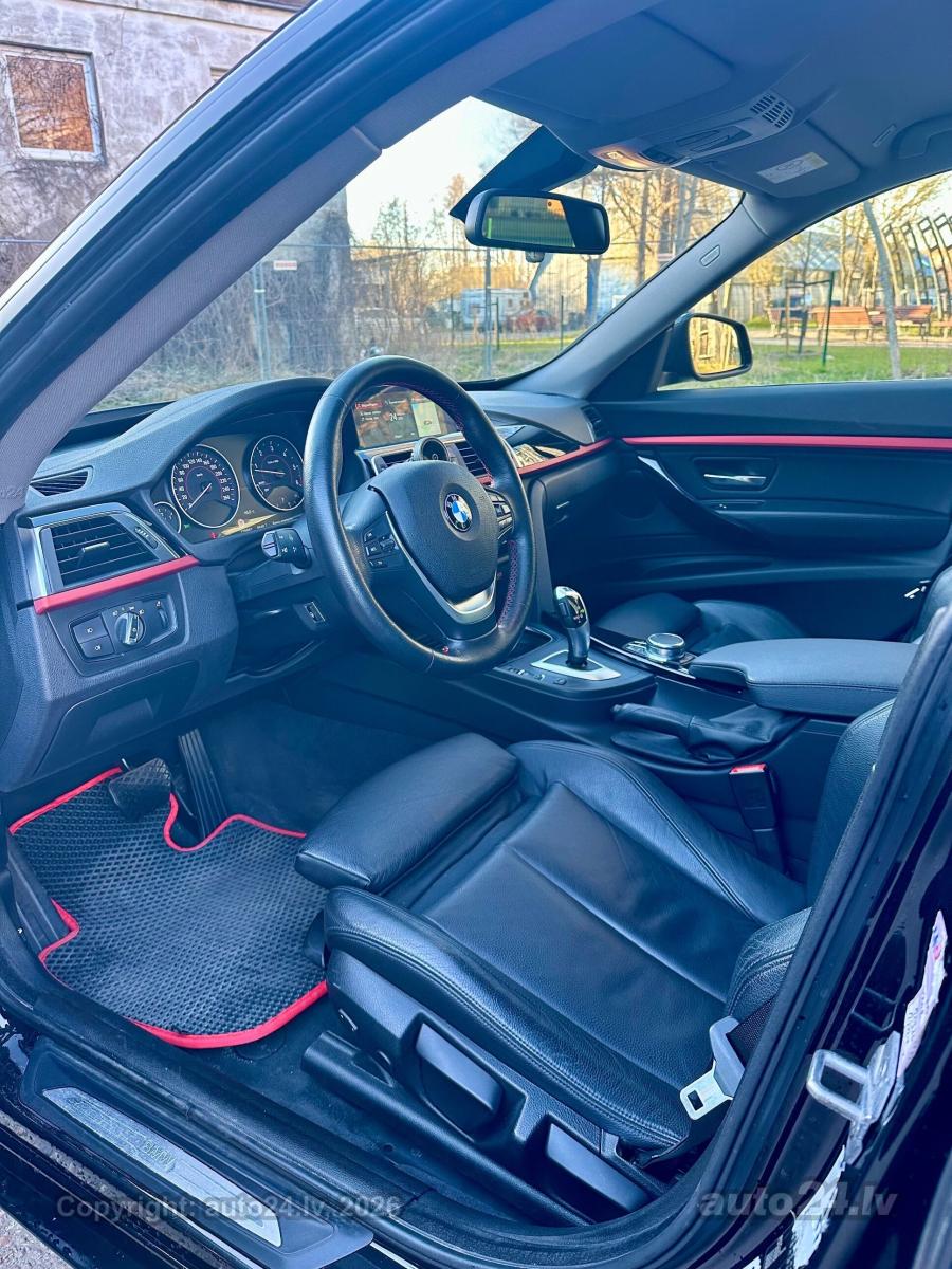Black BMW 3 Series 2017 in Tallinn, with an engine capacity of 2.00 L and mileage of 129 thousand km for 18000 €, photo 10 on AUTOMOTO.COM.LV