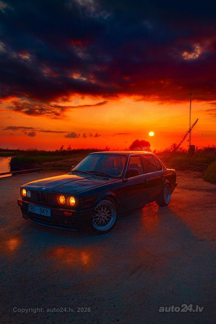 Melns BMW 3 Series 1987 Tallina, ar dzinēja tilpumu 2.40 L un nobraukumu 0 tūkst. km par 14500 €, foto 2 vietnē AUTOMOTO.COM.LV