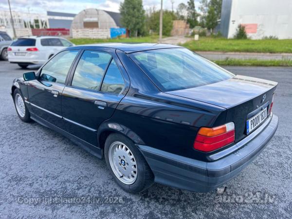 Black BMW 3 Series 1994 in Tartu, with an engine capacity of 1.80 L and mileage of 0 thousand km for 2400 €, photo 7 on AUTOMOTO.COM.LV