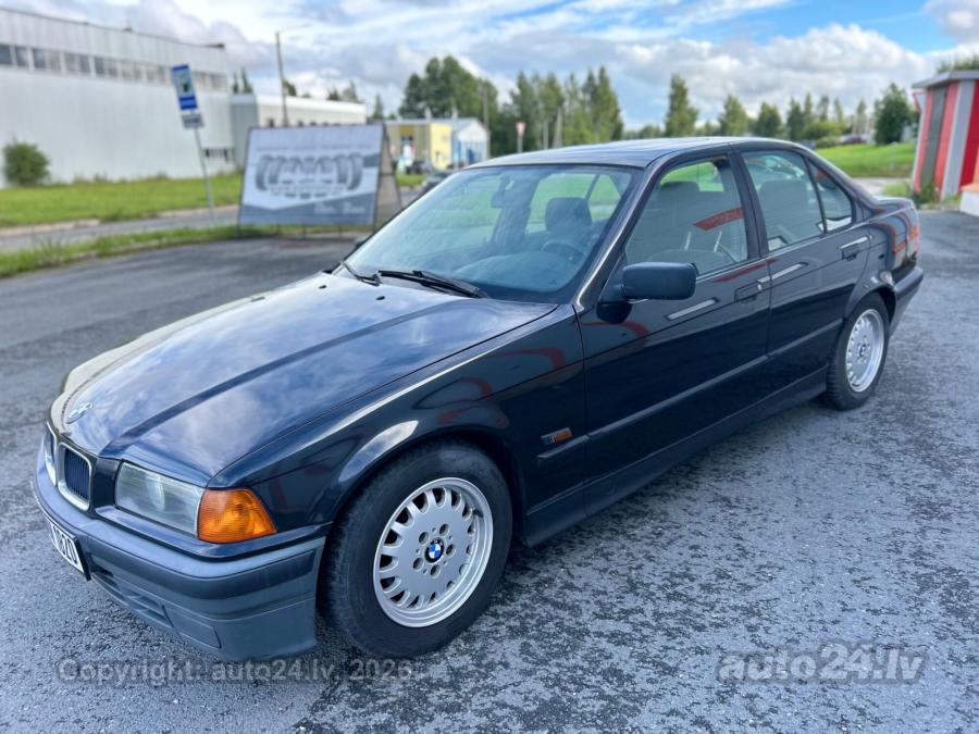 Black BMW 3 Series 1994 in Tartu, with an engine capacity of 1.80 L and mileage of 0 thousand km for 2400 €, photo 1 on AUTOMOTO.COM.LV