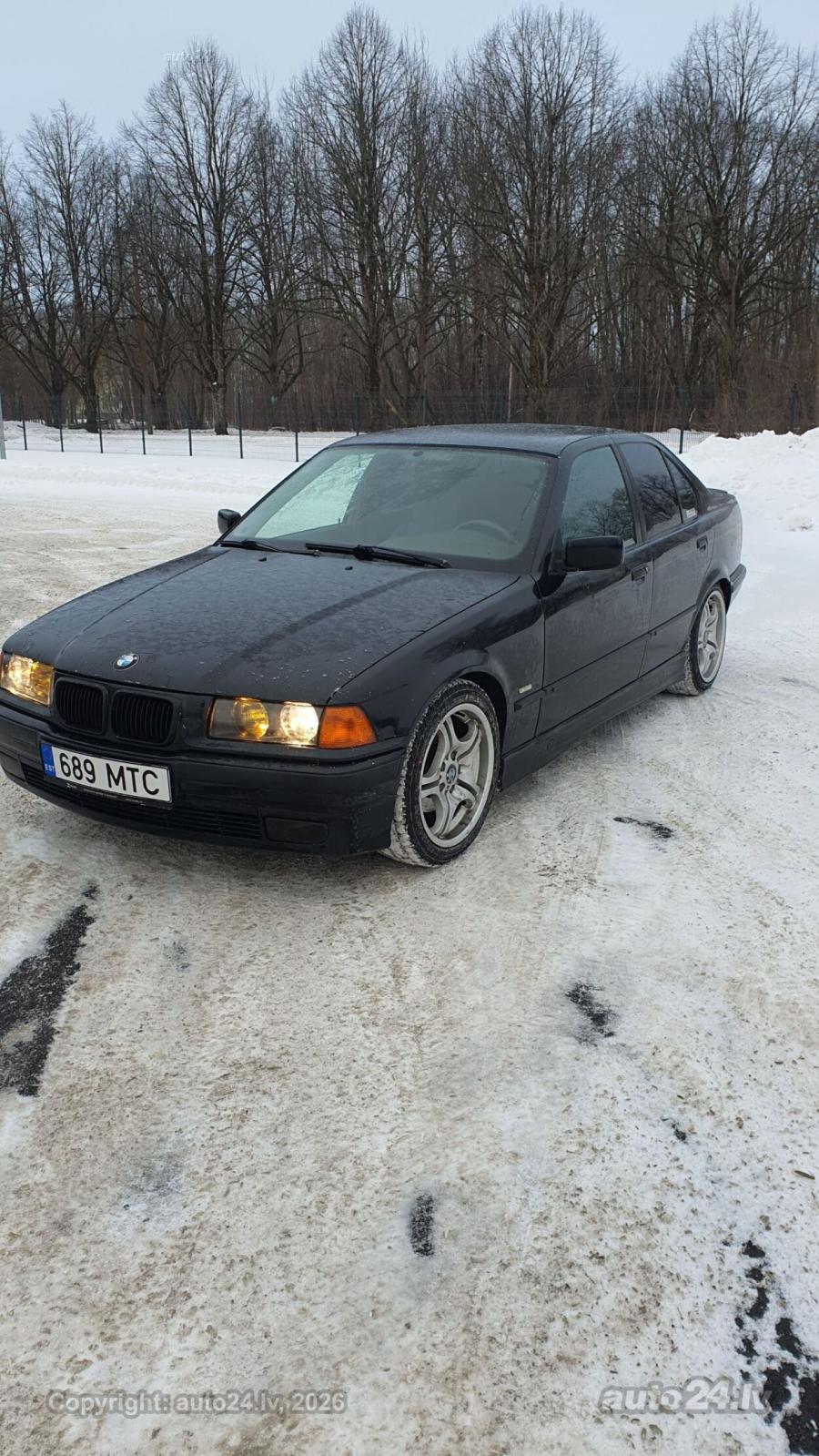 Melns BMW 3 Series 1997 Tallina, ar dzinēja tilpumu 2.80 L un nobraukumu 300 tūkst. km par 6600 €, foto 1 vietnē AUTOMOTO.COM.LV