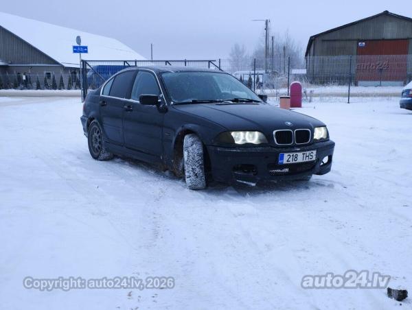 Black BMW 3 Series 1999 in Tartu, with an engine capacity of 2.00 L and mileage of 261 thousand km for 1300 €, photo 2 on AUTOMOTO.COM.LV