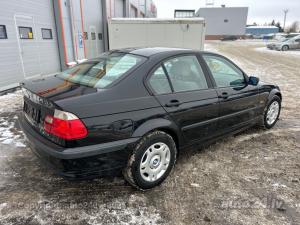 Black BMW 3 Series 1999 in Tallinn, with an engine capacity of 1.90 L and mileage of 215 thousand km for 2000 €, photo 5 on AUTOMOTO.COM.LV