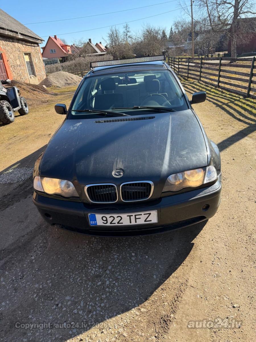 Melns BMW 3 Series 1999 Tallina, ar dzinēja tilpumu 2.00 L un nobraukumu 372 tūkst. km par 2550 €, foto 1 vietnē AUTOMOTO.COM.LV