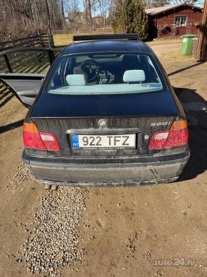Black BMW 3 Series 1999 in Tallinn, with an engine capacity of 2.00 L and mileage of 372 thousand km for 2550 €, photo 4 on AUTOMOTO.COM.LV