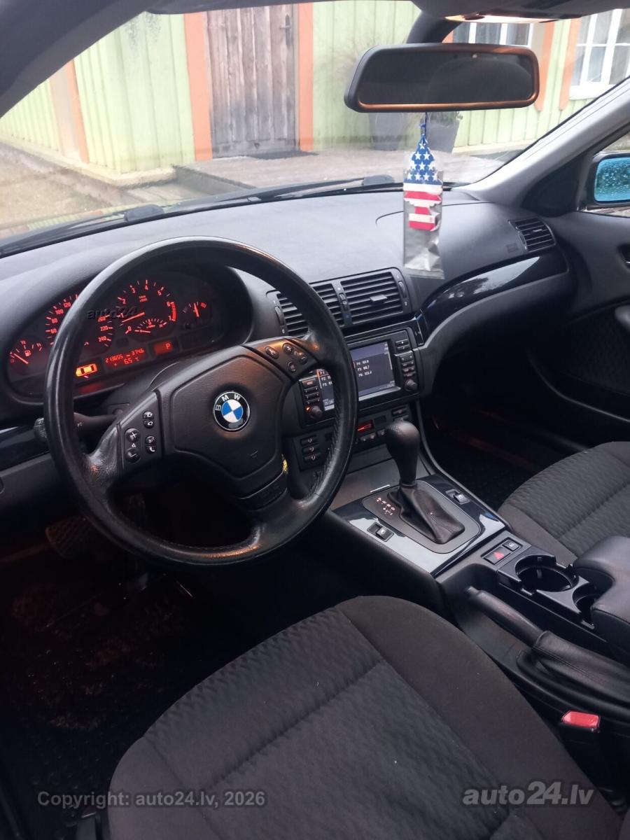 Black BMW 3 Series 2000 in Tallinn, with an engine capacity of 2.00 L and mileage of 214 thousand km for 2500 €, photo 5 on AUTOMOTO.COM.LV
