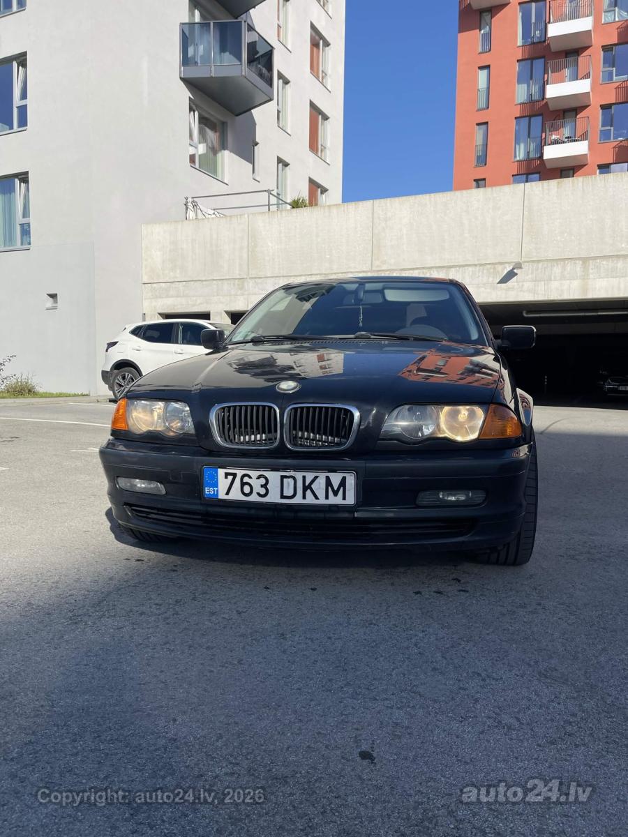 Melns BMW 3 Series 2000 Tallina, ar dzinēja tilpumu 1.90 L un nobraukumu 242 tūkst. km par 1200 €, foto 1 vietnē AUTOMOTO.COM.LV
