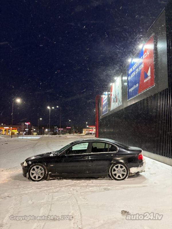 Black BMW 3 Series 2001 in Haapsalu, with an engine capacity of 2.50 L and mileage of 293 thousand km for 3600 €, photo 5 on AUTOMOTO.COM.LV