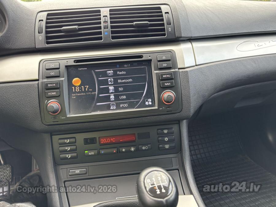 Melns BMW 3 Series 2002 Tallina, ar dzinēja tilpumu 2.20 L un nobraukumu 186 tūkst. km par 5300 €, foto 11 vietnē AUTOMOTO.COM.LV