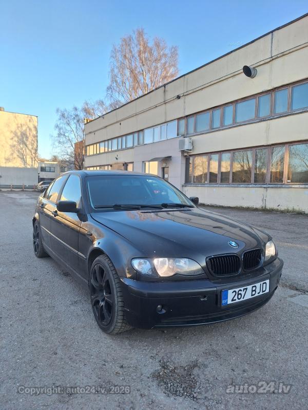 Black BMW 3 Series 2003 in Tallinn, with an engine capacity of 2.00 L and mileage of 320 thousand km for 1499 €, photo 2 on AUTOMOTO.COM.LV