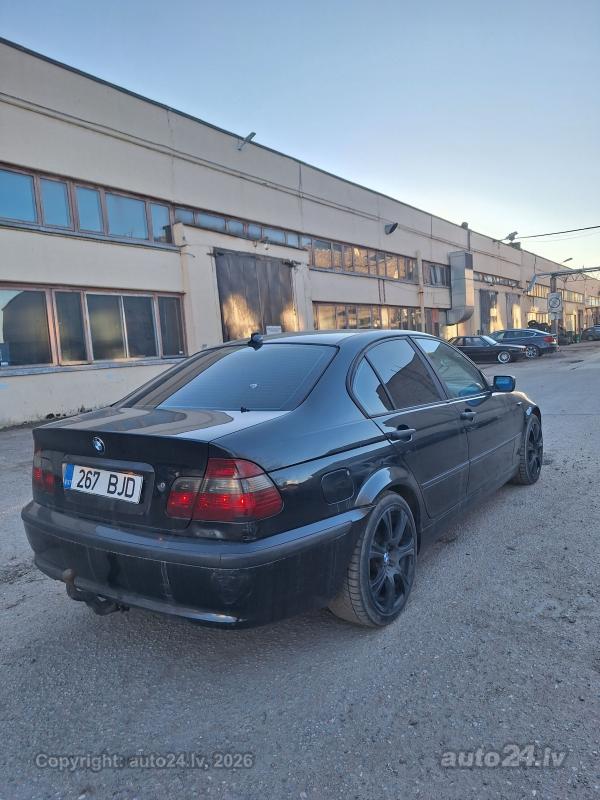 Black BMW 3 Series 2003 in Tallinn, with an engine capacity of 2.00 L and mileage of 320 thousand km for 1499 €, photo 3 on AUTOMOTO.COM.LV