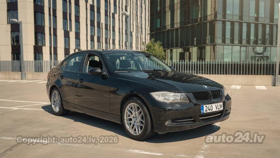 Черный БМВ 3 Серия 2005 в Таллин, объемом двигателя 2.00 л и пробегом 229 тыс. км за 3499 €, фото 1 на AUTOMOTO.COM.LV