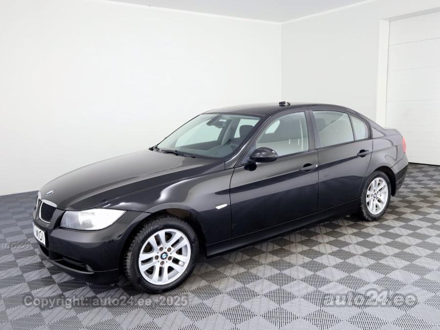 Black BMW 3 Series 2006 in Tallinn, with an engine capacity of 2.00 L and mileage of 269 thousand km for 2199 €, photo 2 on AUTOMOTO.COM.LV
