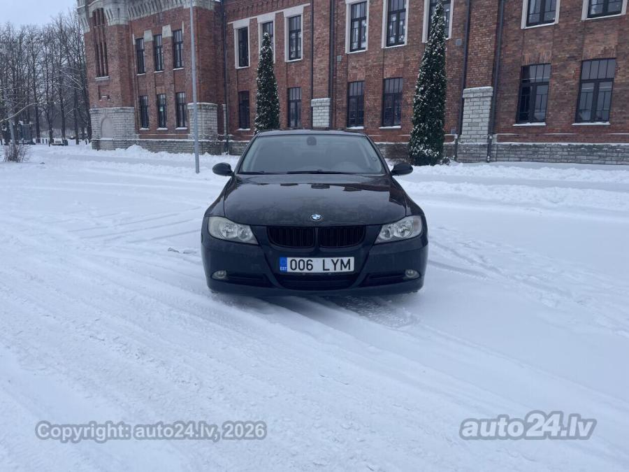 Black BMW 3 Series 2006 in Tallinn, with an engine capacity of 2.00 L and mileage of 234 thousand km for 3000 €, photo 2 on AUTOMOTO.COM.LV