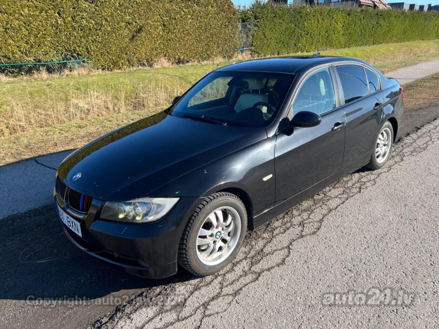 Melns BMW 3 Series 2006 Tallina, ar dzinēja tilpumu 2.00 L un nobraukumu 256 tūkst. km par 4500 €, foto 1 vietnē AUTOMOTO.COM.LV