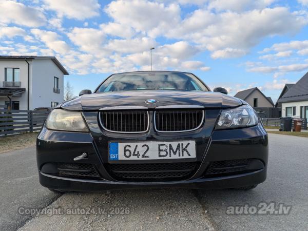 Black BMW 3 Series 2006 in Tallinn, with an engine capacity of 2.00 L and mileage of 400 thousand km for 3400 €, photo 2 on AUTOMOTO.COM.LV