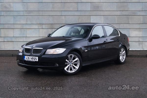 Black BMW 3 Series 2007 in Tallinn, with an engine capacity of 3.00 L and mileage of 362 thousand km for 2499 €, photo 2 on AUTOMOTO.COM.LV