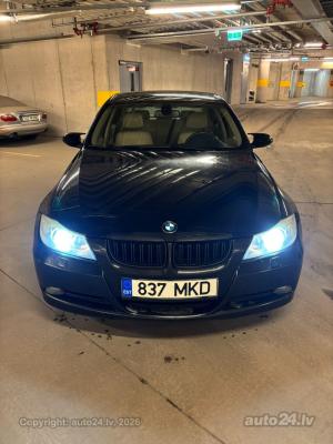 Black BMW 3 Series 2007 in Tallinn, with an engine capacity of 2.00 L and mileage of 268 thousand km for 3720 €, photo  on AUTOMOTO.COM.LV