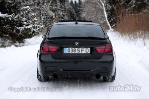 Black BMW 3 Series 2007 in Tallinn, with an engine capacity of 3.00 L and mileage of 349 thousand km for 8850 €, photo 9 on AUTOMOTO.COM.LV