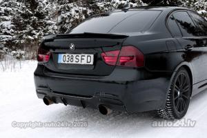 Black BMW 3 Series 2007 in Tallinn, with an engine capacity of 3.00 L and mileage of 349 thousand km for 8850 €, photo 11 on AUTOMOTO.COM.LV