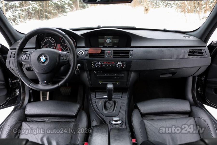 Black BMW 3 Series 2007 in Tallinn, with an engine capacity of 3.00 L and mileage of 349 thousand km for 8850 €, photo 15 on AUTOMOTO.COM.LV