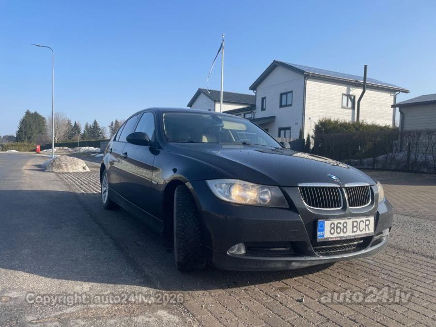 Black BMW 3 Series 2007 in Tallinn, with an engine capacity of 2.00 L and mileage of 0 thousand km for 2999 €, photo 6 on AUTOMOTO.COM.LV