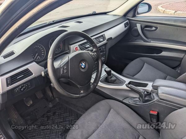Black BMW 3 Series 2007 in Tallinn, with an engine capacity of 2.00 L and mileage of 335 thousand km for 4700 €, photo 7 on AUTOMOTO.COM.LV