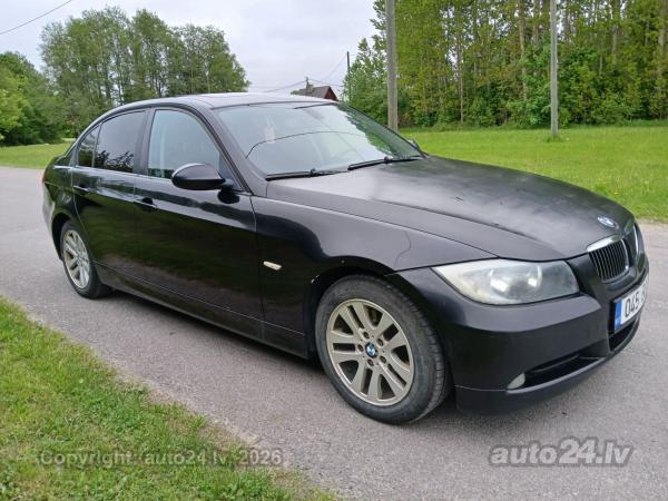 Black BMW 3 Series 2007 in Rapla, with an engine capacity of 2.00 L and mileage of 362 thousand km for 2200 €, photo 2 on AUTOMOTO.COM.LV