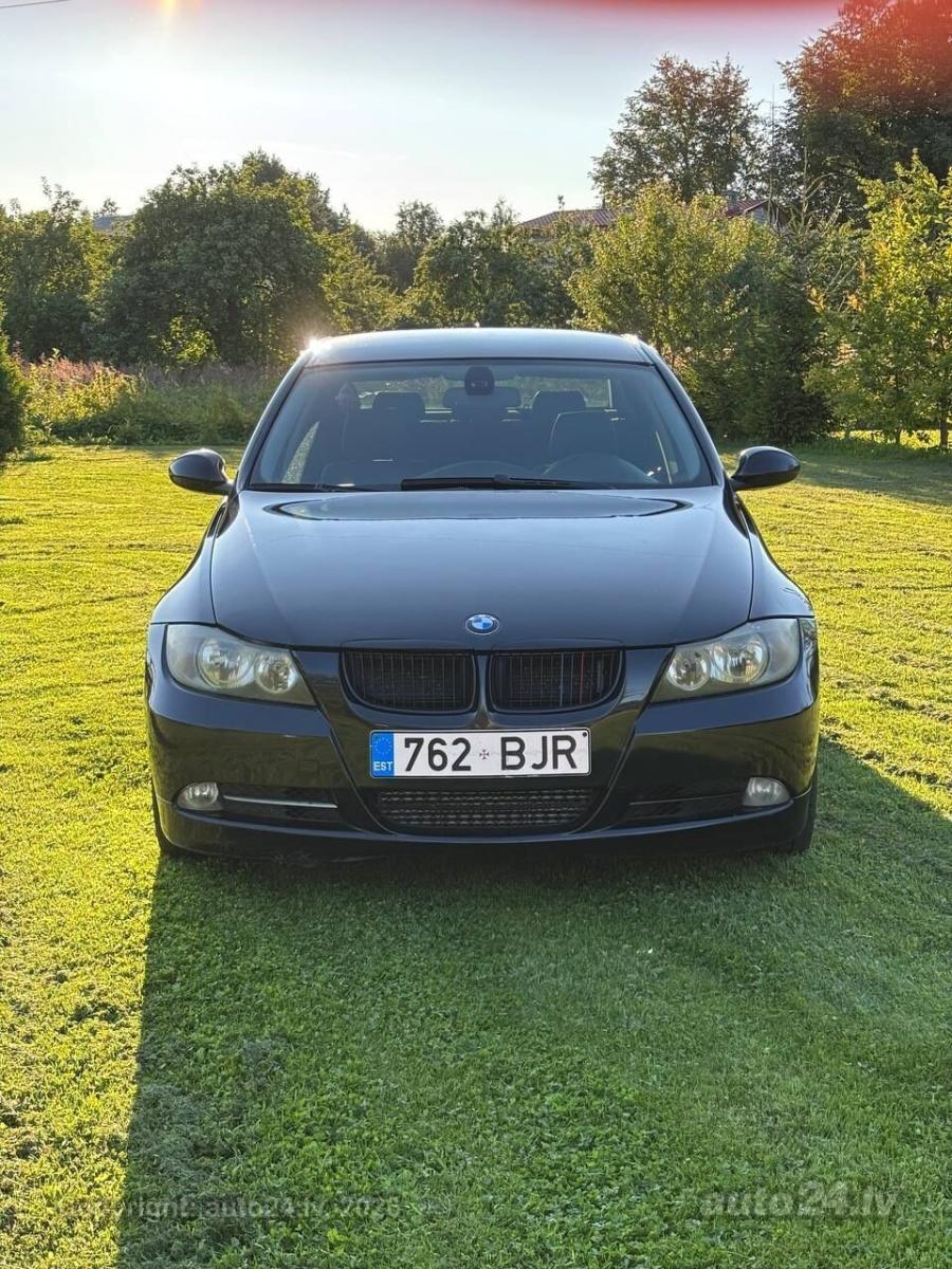 Black BMW 3 Series 2007 in Tallinn, with an engine capacity of 3.00 L and mileage of 337 thousand km for 5900 €, photo 4 on AUTOMOTO.COM.LV