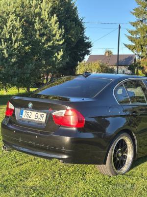 Black BMW 3 Series 2007 in Tallinn, with an engine capacity of 3.00 L and mileage of 337 thousand km for 5900 €, photo 8 on AUTOMOTO.COM.LV