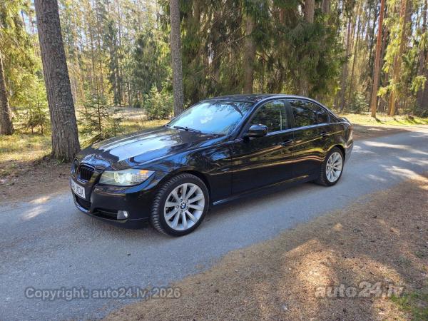 Black BMW 3 Series 2008 in Tartu, with an engine capacity of 3.00 L and mileage of 349 thousand km for 6388 €, photo 1 on AUTOMOTO.COM.LV