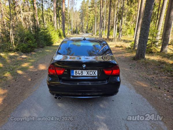 Black BMW 3 Series 2008 in Tartu, with an engine capacity of 3.00 L and mileage of 349 thousand km for 6388 €, photo 5 on AUTOMOTO.COM.LV