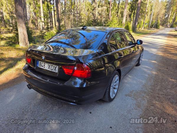 Black BMW 3 Series 2008 in Tartu, with an engine capacity of 3.00 L and mileage of 349 thousand km for 6388 €, photo 6 on AUTOMOTO.COM.LV