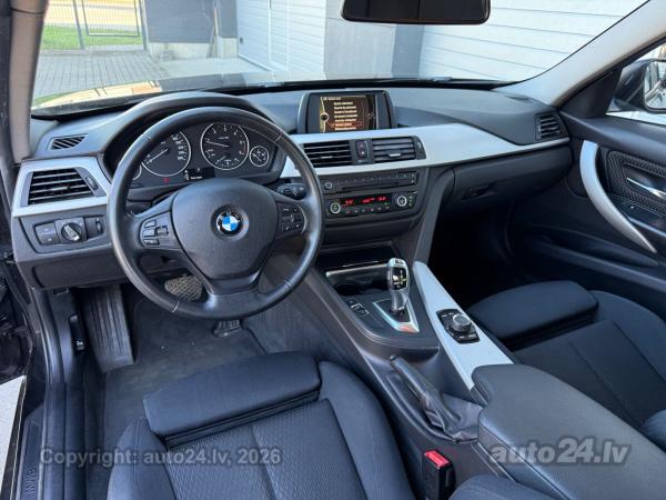 Black BMW 3 Series 2013 in Tallinn, with an engine capacity of 2.00 L and mileage of 349 thousand km for 7499 €, photo 5 on AUTOMOTO.COM.LV