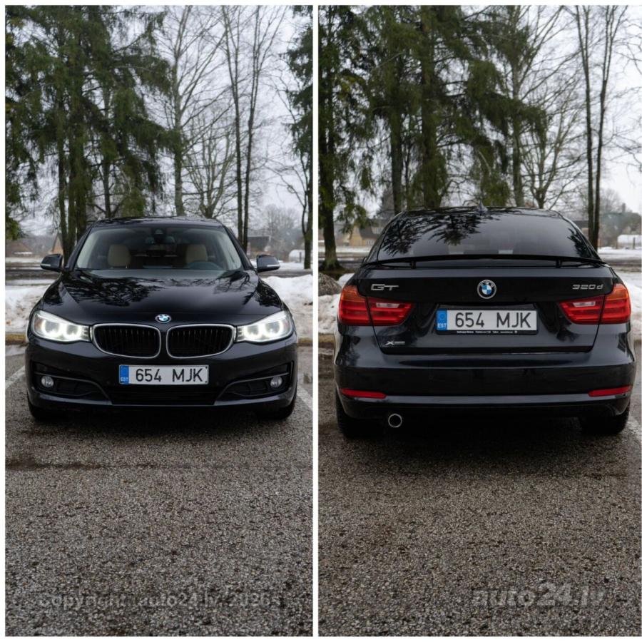 Black BMW 3 Series 2014 in Tallinn, with an engine capacity of 2.00 L and mileage of 223 thousand km for 13500 €, photo 6 on AUTOMOTO.COM.LV