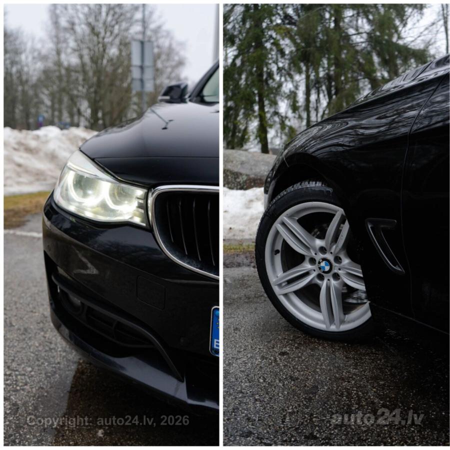 Black BMW 3 Series 2014 in Tallinn, with an engine capacity of 2.00 L and mileage of 223 thousand km for 13500 €, photo 13 on AUTOMOTO.COM.LV