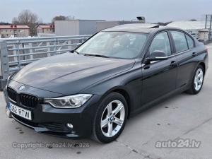 Melns BMW 3 Series 2014 Tallina, ar dzinēja tilpumu 2.00 L un nobraukumu 222 tūkst. km par 11990 €, foto  vietnē AUTOMOTO.COM.LV