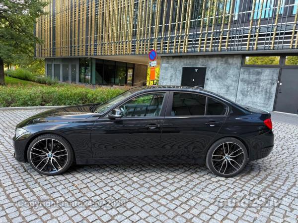 Black BMW 3 Series 2014 in Tartu, with an engine capacity of 2.00 L and mileage of 201 thousand km for 11499 €, photo 9 on AUTOMOTO.COM.LV