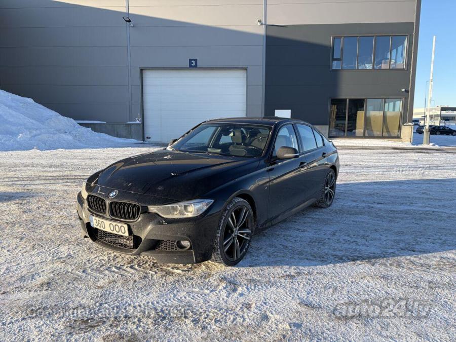Melns BMW 3 Series 2015 Tallina, ar dzinēja tilpumu 2.00 L un nobraukumu 187 tūkst. km par 16499 €, foto 1 vietnē AUTOMOTO.COM.LV