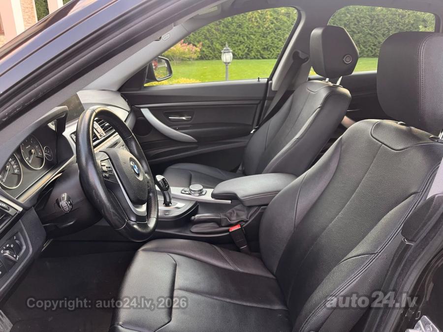 Black BMW 3 Series 2016 in Tallinn, with an engine capacity of 2.00 L and mileage of 215 thousand km for 12600 €, photo 8 on AUTOMOTO.COM.LV