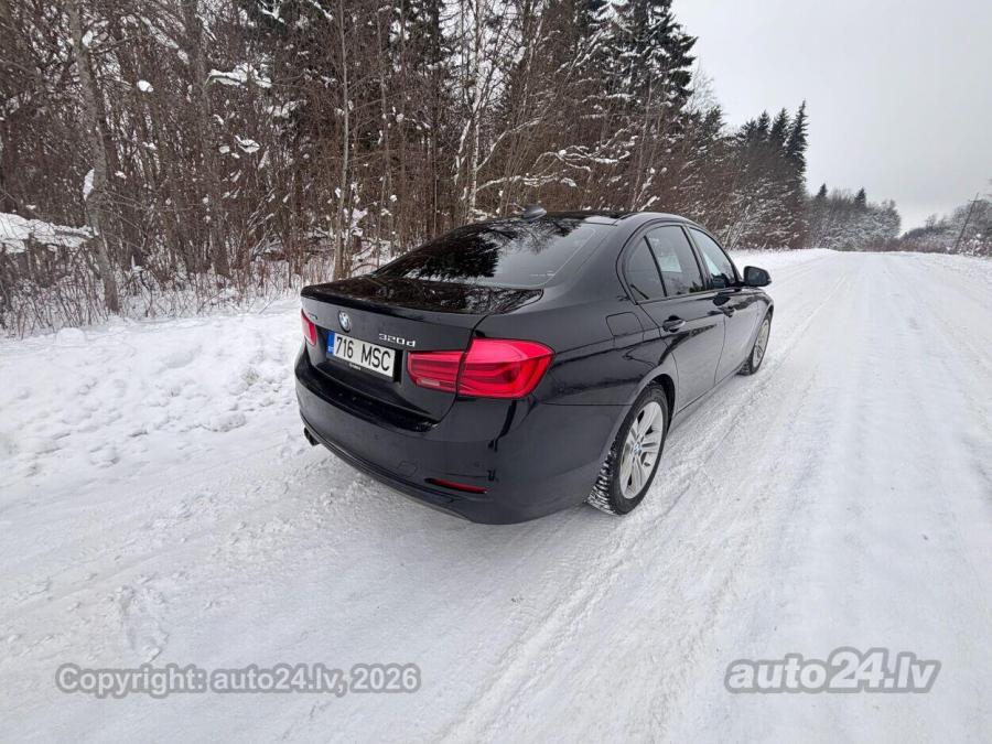 Black BMW 3 Series 2017 in Tallinn, with an engine capacity of 2.00 L and mileage of 265 thousand km for 14900 €, photo 1 on AUTOMOTO.COM.LV